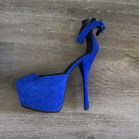 FRH | Shoes | Royal Blue High Heel Shoes New | Poshmark
